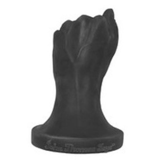Platinum Liquid Silicone Stretcher Fist 11 Inch Black Pleasure Chest