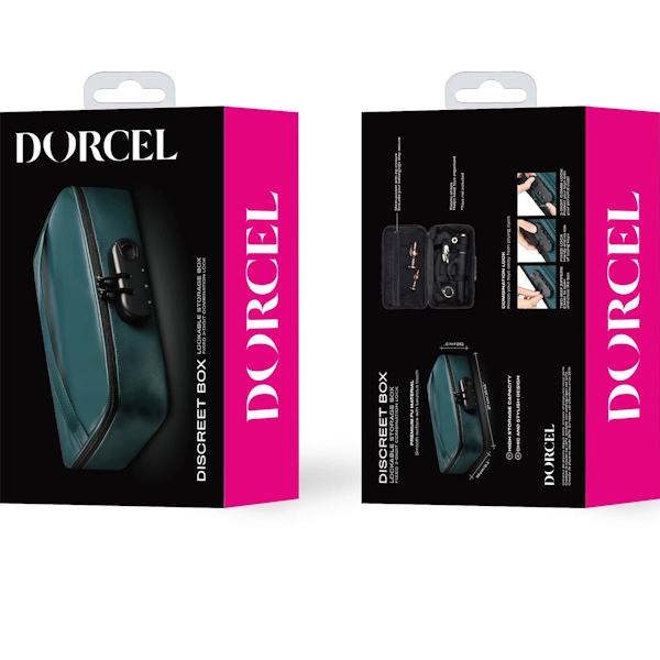 Dorcel Discrete Box | Sex Toy Storage | Luxury Green – Pleasure Chest