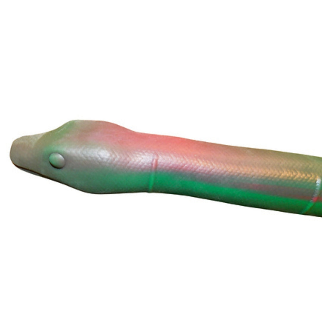 Platinum Liquid Silicone Colon Snake 35 Inch | Pink/Green – Pleasure Chest