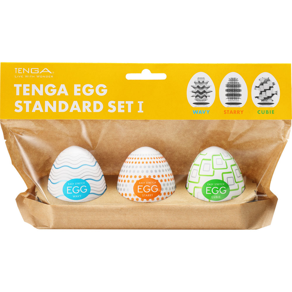 Tenga Egg Standard 3 Pack | Set 1 – Pleasure Chest