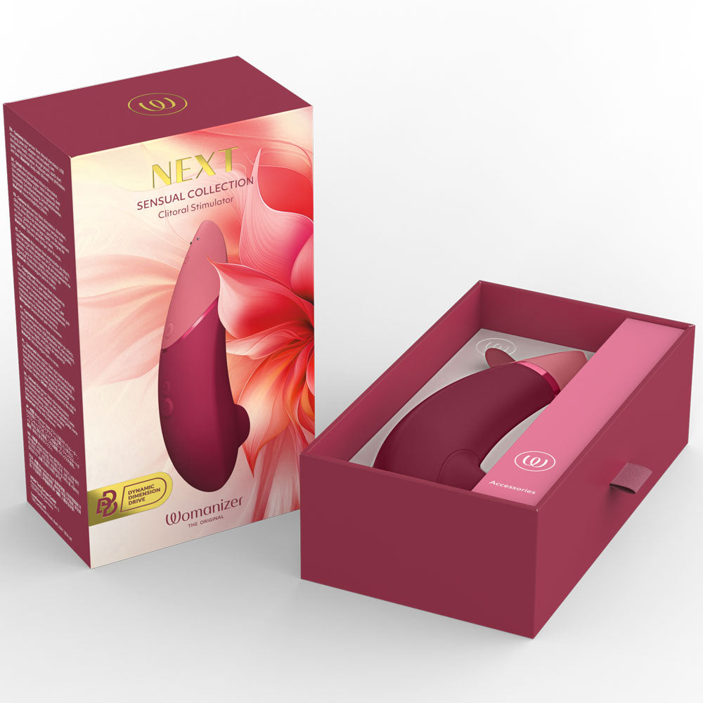 Womanizer Next 3D Pleasure Air Stimulator | Bordeaux Limited Edition ...