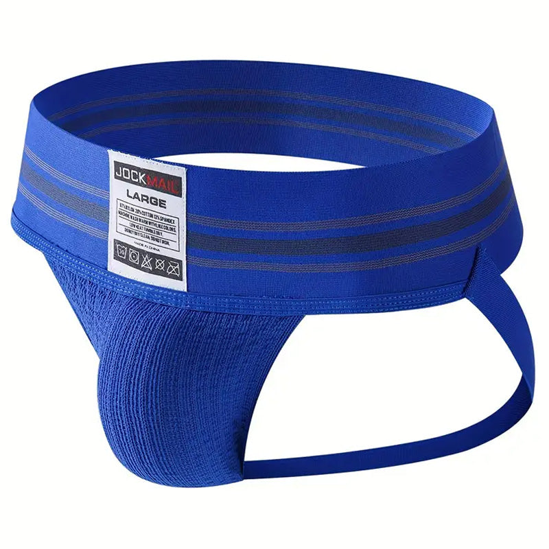 X-Cite Wide Band Jockstrap | Blue | Small to XXL – Pleasure Chest